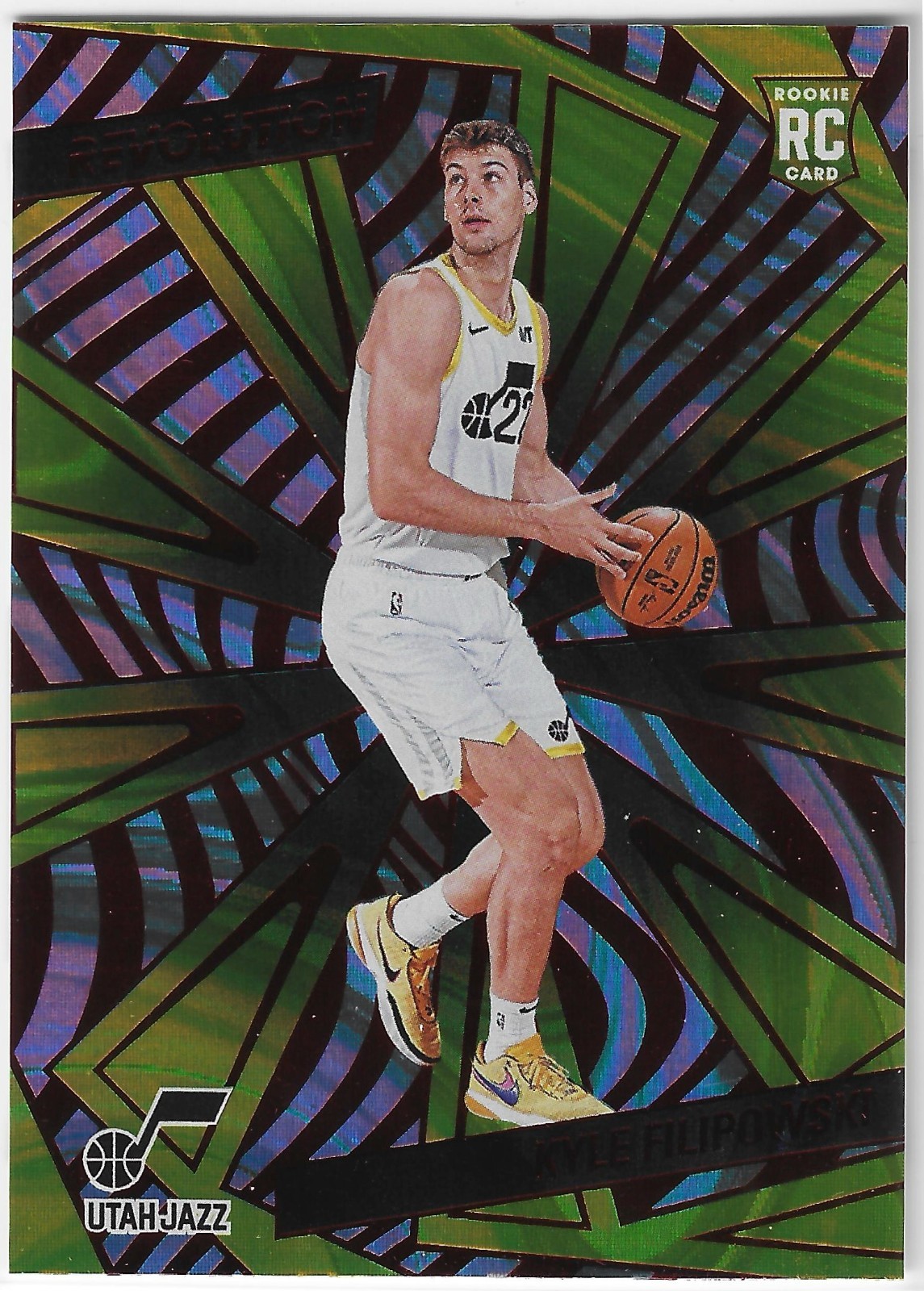 2024-25 Panini Revolution - RED SWIRL Rookies Kyle Filipowski #146 (RC ...