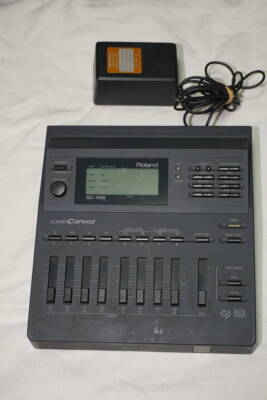 Roland MIDI SC-155 Roland Hard Sound Module MIDI Sound Source with AC ...