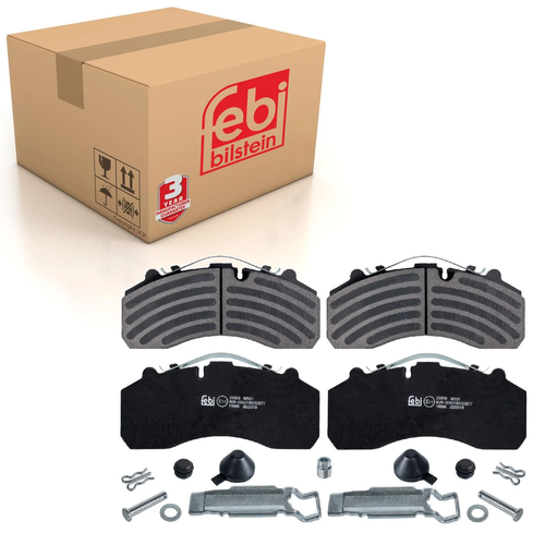 Front Rear Brake Pads Set Kit Fits DAF 004 420 22 20 S1 Febi 16666 ...