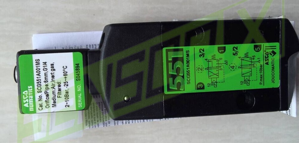 NEW ASCO G551A001MS SCG551A001MS.24/DC Solenoid Valve 2.5W~ | eBay