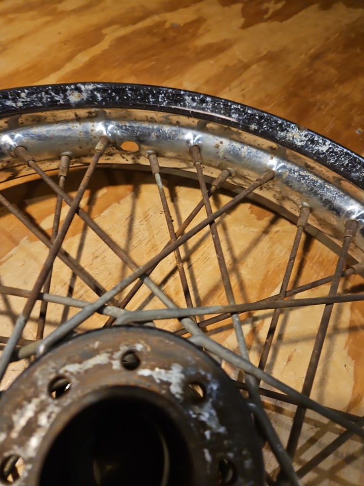 Harley Davidson 18 Inch Rear Wheel (Dented Rim) | eBay