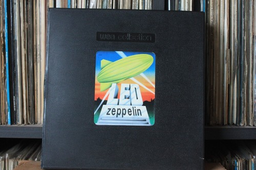 WEA COLLECTION LED ZEPPELIN 5 LP ,BOOKLET IN A HARD BOX VINYL 1990 VERY ...