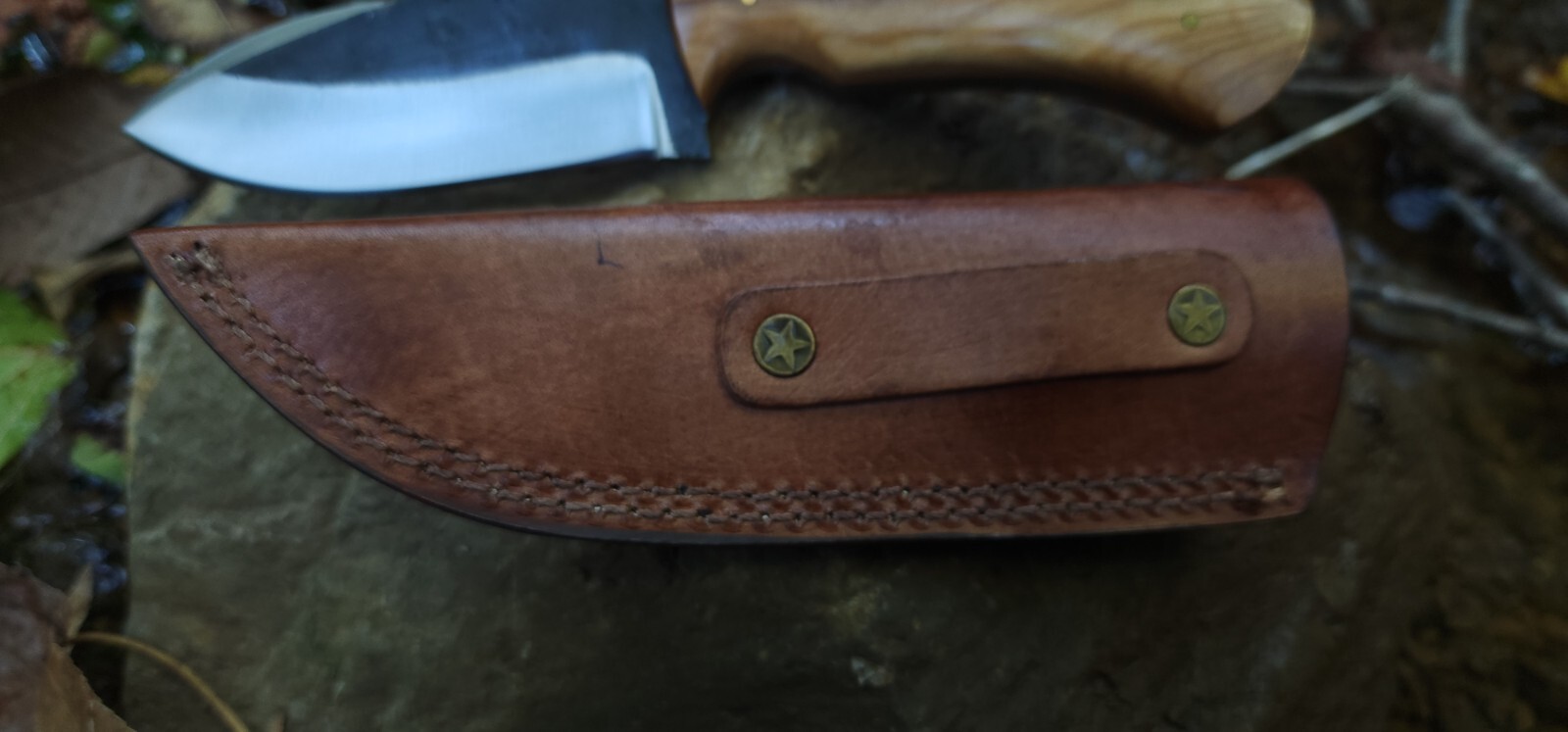 Hunting Knife Fixed Blade Hand Forged Bushcraft Knife birthday gift | eBay