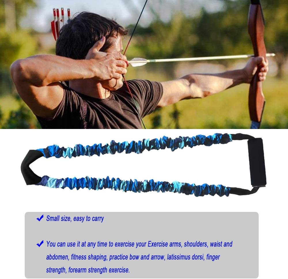 Archery Band Open Bow Resistance Trainer Arm Strength Training Bow ...