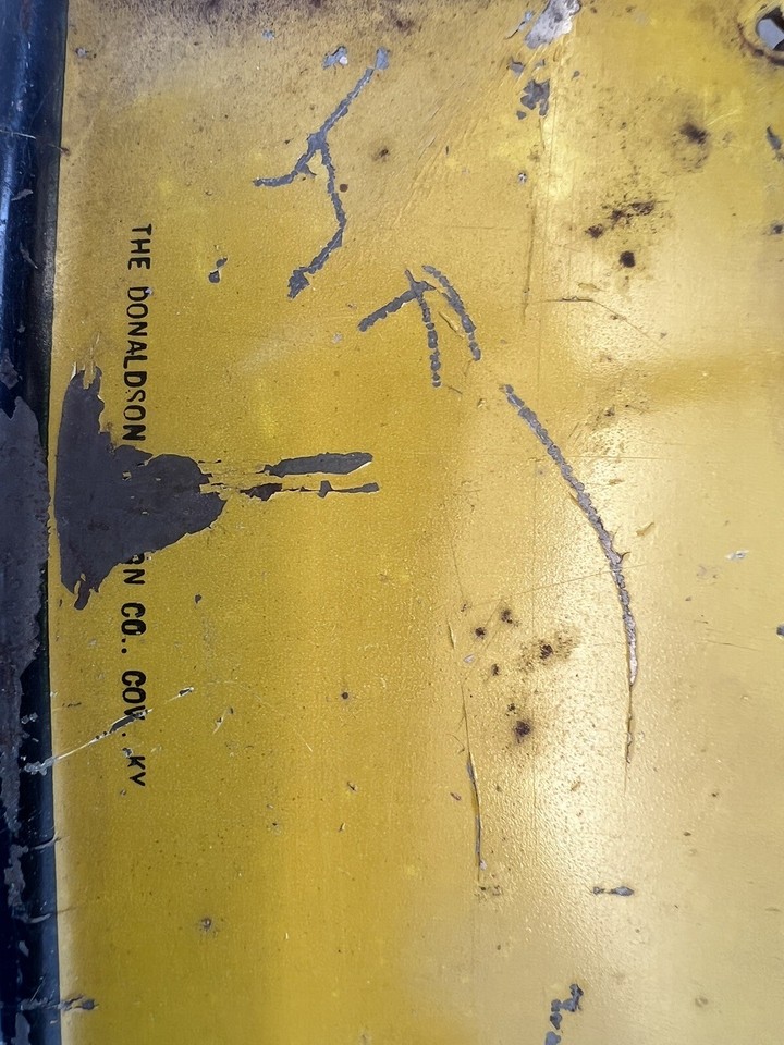 VTG Drink NEHI Bev Soda TinMetal Embossed Ad Sign 43”x 17”Donaldson Art ...