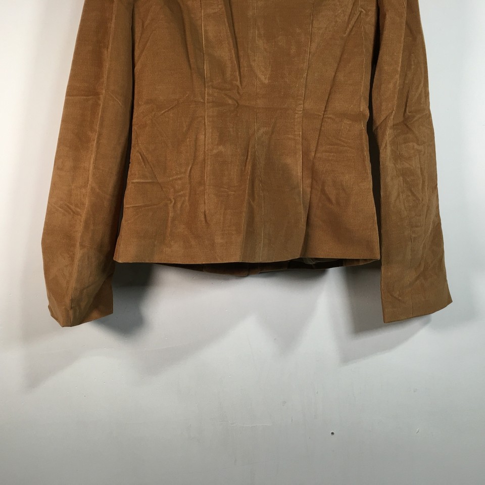 Women's Alyson Eastman Muse Corduroy Blazer, Size S - Tan | eBay