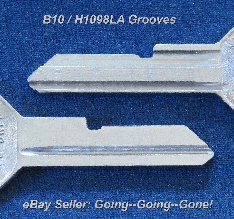 OEM CHEVY KEY BLANKS CHEVELLE CORVETTE EL CAMINO IMPALA MALIBU 1935 ...