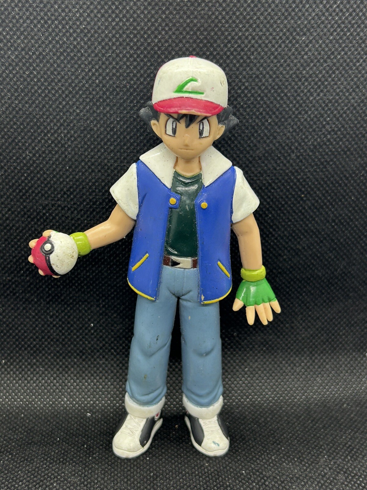 Vintage 1998 TOMY 5” Ash Ketchum Pokemon Trainer Action Figure | eBay