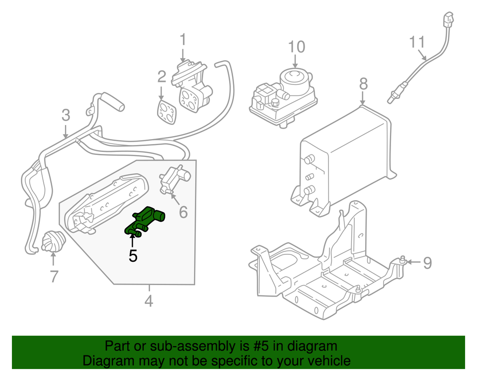 Genuine Mitsubishi Purge Valve MR507781 | eBay