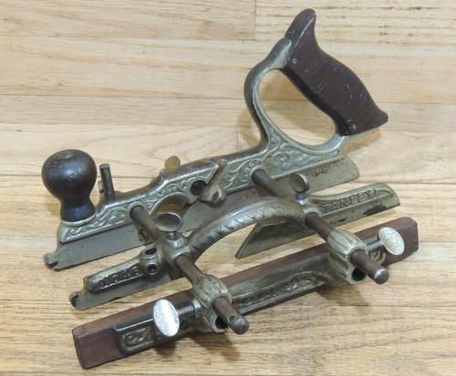 TYPE 11 (1910-1919) STANLEY No 46 SKEW PLOW PLANE-ANTIQUE HAND TOOL | eBay