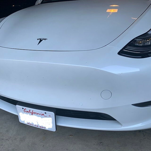 No-Hole Tesla Model 3/Y Front License Plate Installation kit (Stainless ...
