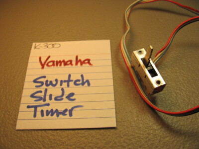 📈YAMAHA SWITCH SLIDE TIMER K-300 CASSETTE DECK | eBay