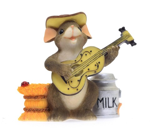 Charming Tails Fitz & Floyd Mice Figurine "The Country Singer" Limited ...