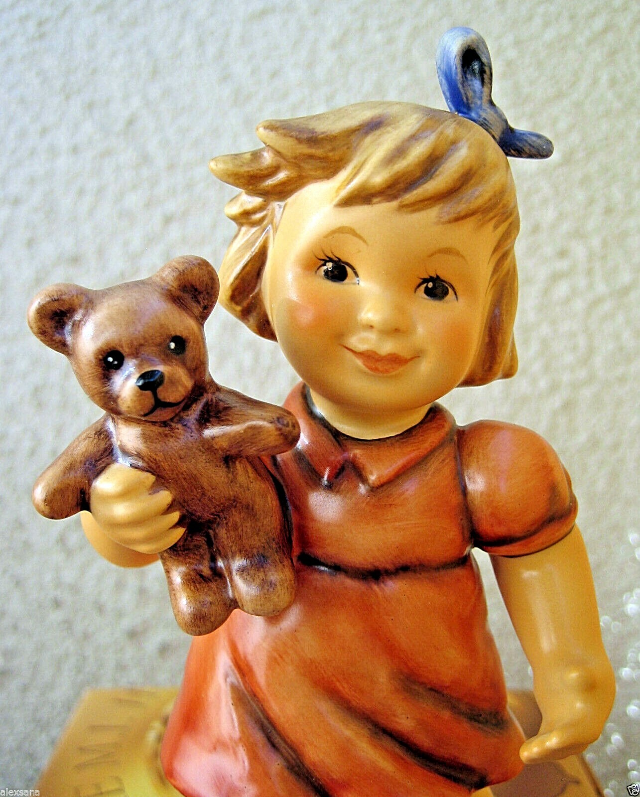 Hummel Figurine "SHALL WE DANCE" HUM #2177 TMK8 Goebel Germany TEDDY ...