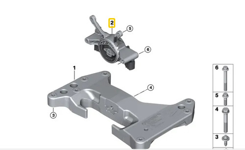 NEW BMW 3 G20 TRANSMISION SUPPORTING BRACKET 22326862575 ORIGINAL | eBay