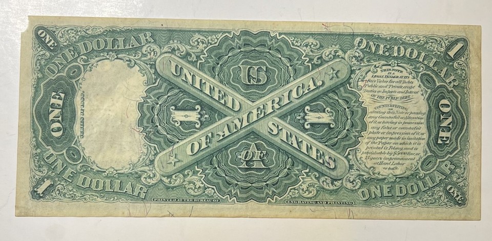 Series of 1880 U.S. Large $1 Legal Tender Note Small Red Seal A4303476 ...