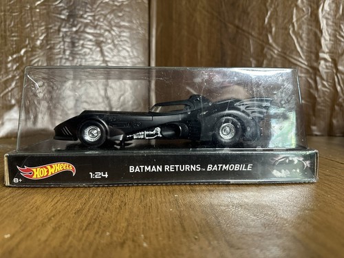 Hot Wheels Batman Returns Batmobile Black 1:24 Scale | eBay
