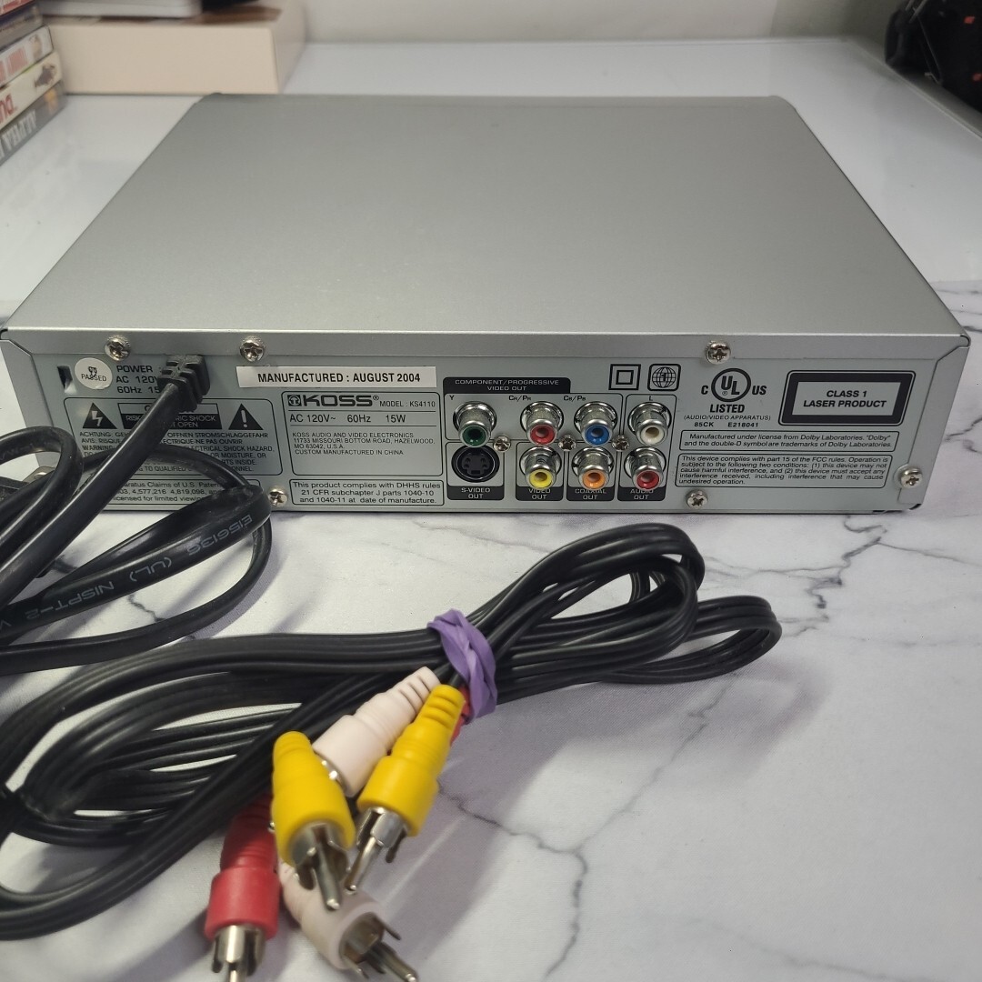 KOSS KS4110 Home Theater Digital DVD/MP3/CD/VCD Player No Remote | eBay