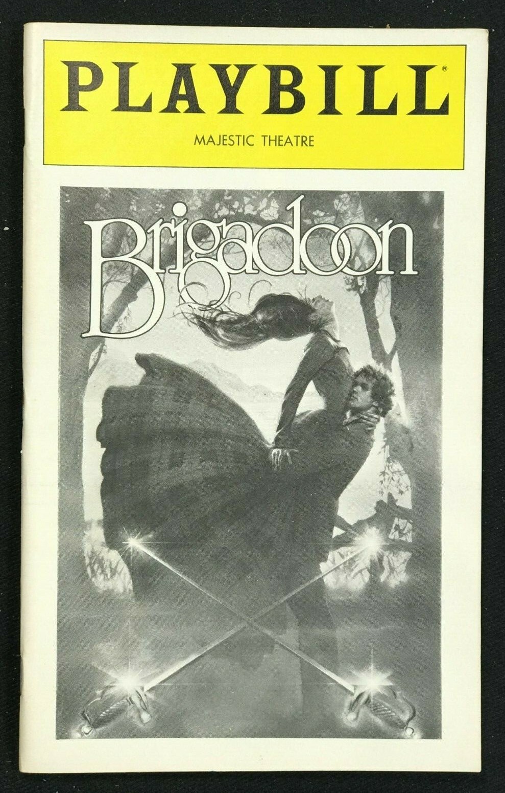 BROADWAY PLAYBILL - Oct 16 1980 (Opening Night) - Lerner & Loewe's BRIGADOON b2 | eBay