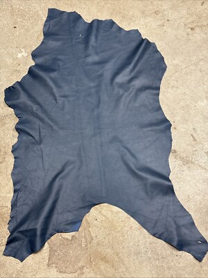 Blue leather Calf hide Calfskin 6.2 sq. ft. for bookbinding Z1 | eBay