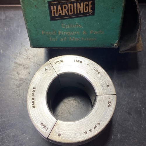 HARDINGE 4 W&S MASTER COLLET PAD 1129 - 1004 - 1 3/8 | eBay