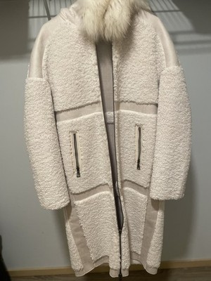 Reversible Teddy Sherpa Coat with Hood | eBay