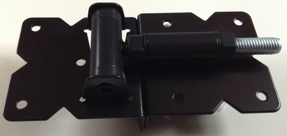 Vinyl Fence Double Drive Gate Kit-Hinges, Latch, Drop Rod & Self ...