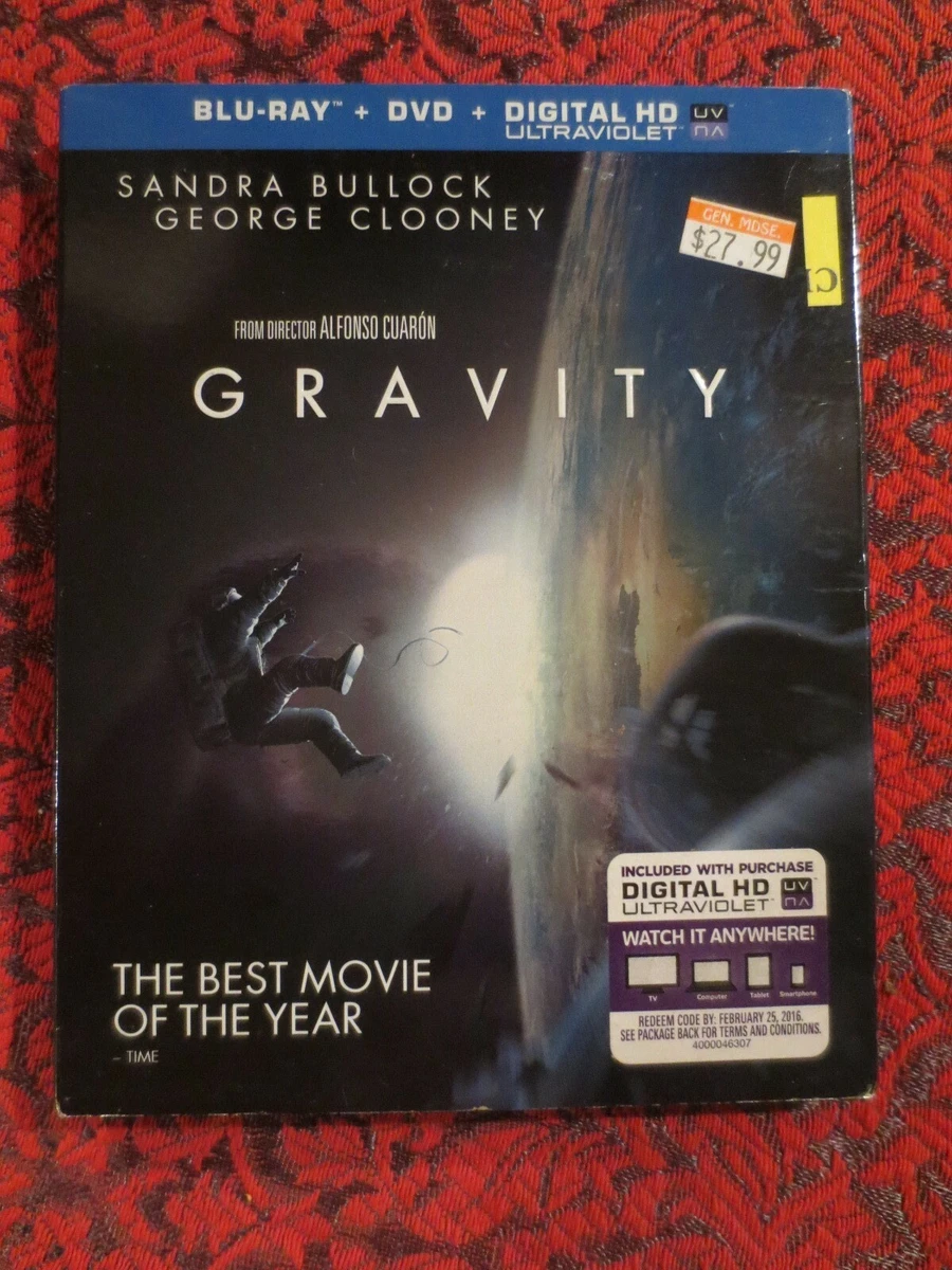 Gravity Blu Ray Cover