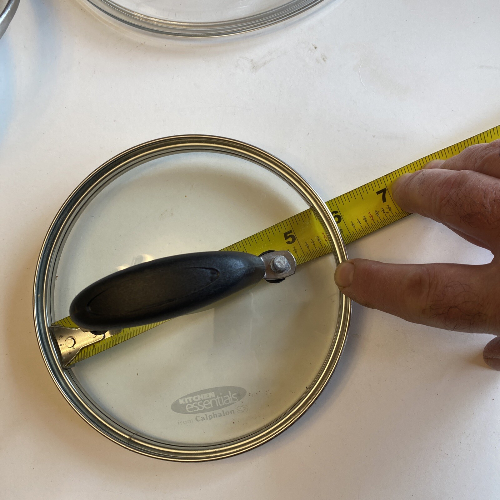 Simply Calphalon Tempered Glass Replacement Lid 5 1/2" w/Stay Cool ...