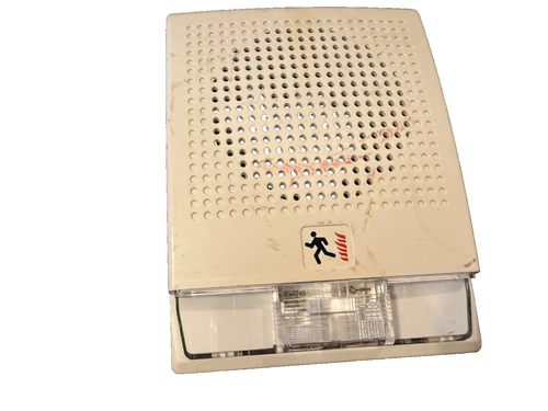 EST Edwards G4F-S2VM Fire Alarm Speaker Strobe Wall White | eBay