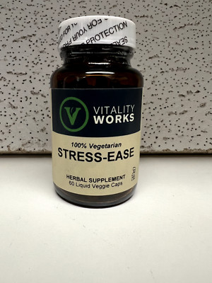 Vitality Works 100% Vegetarian Stress-Ease Supplement 60 Caps | eBay