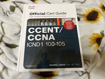 CCENT/CCNA ICND1 100-105 Official Cert Guide by Odom Wendell 2016 New ...