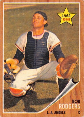 1962 Topps Baseball Bob (Buck ) Rodgers #431 VG+ LOS ANGELES ANGELS | eBay