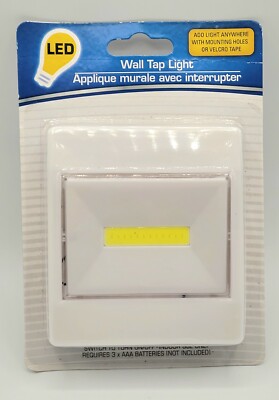 LED WALL TAP LIGHT. New Sealed | eBay