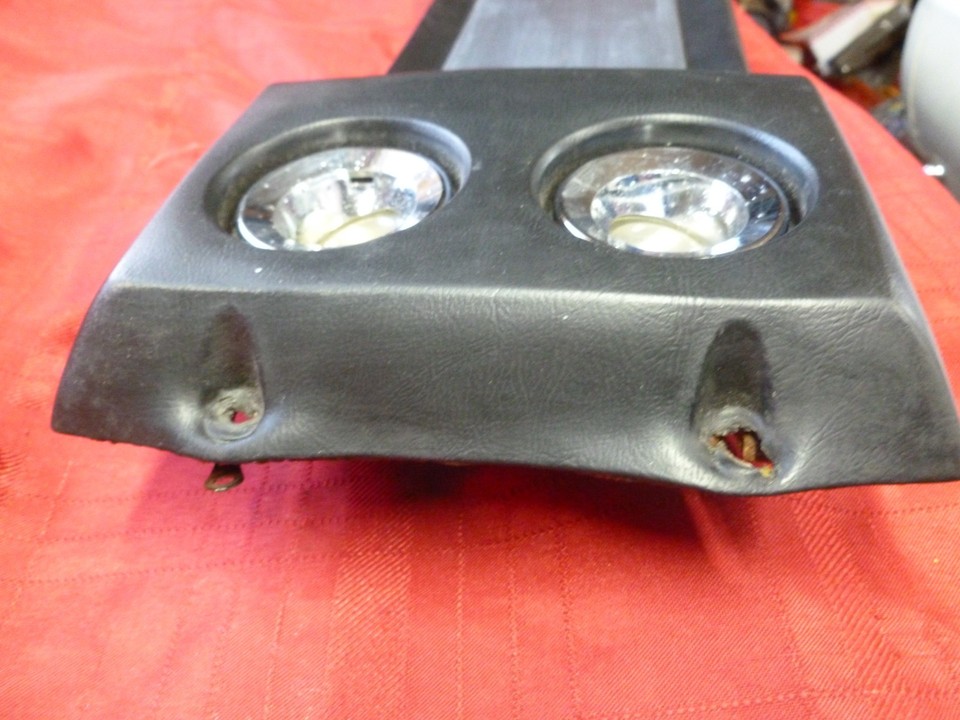 1967 Mustang Fastback Black Overhead Roof Console Original Excellent ...
