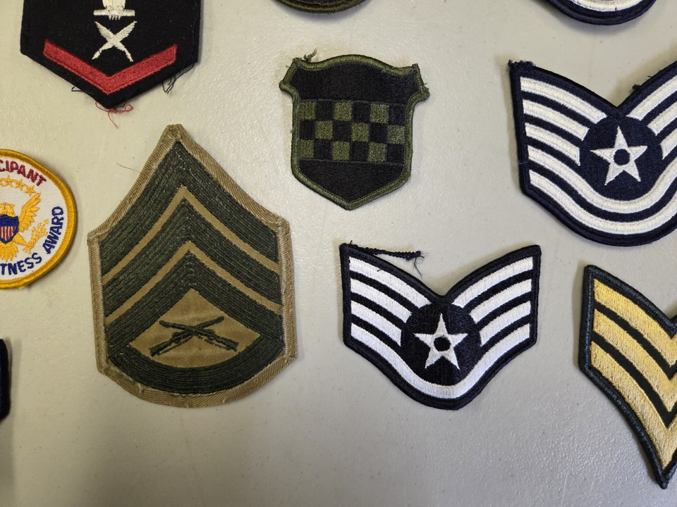 Lot of 38 US Military Uniform Patches | eBay