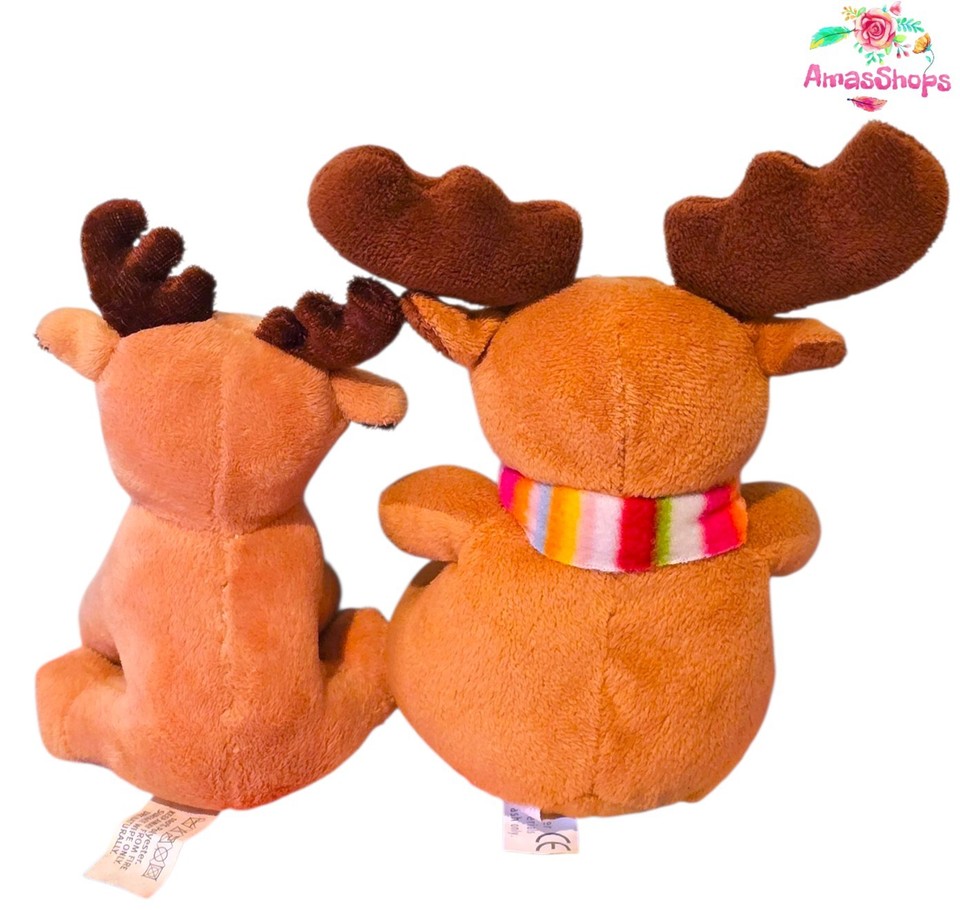 Elk & Reindeer Soft Toys Bundle | eBay UK