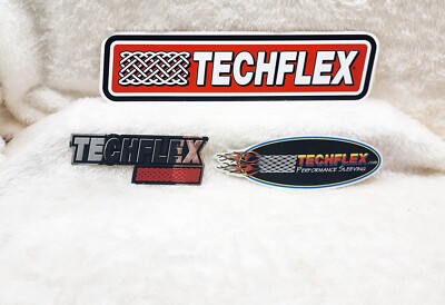 Techflex Sticker Set Braided Sleeving | eBay
