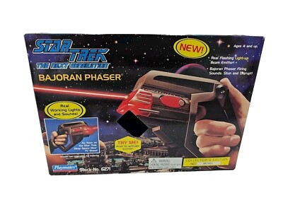 Star Trek TNG Bajoran Phaser NEW Collector's Edition | eBay