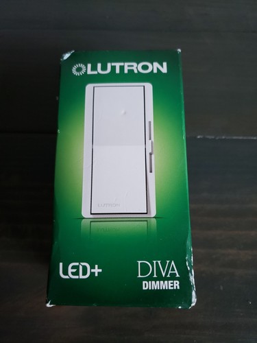 Lutron Diva DVCL-153PR-WH 120V Single Location or 3Way CFL/Digital LED ...