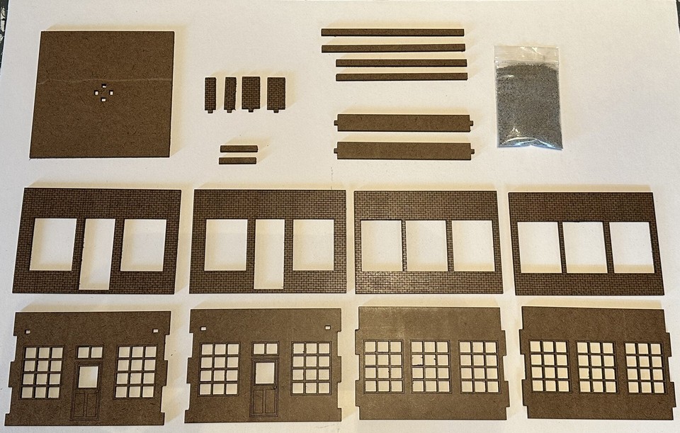 O Scale YARD OFFICE Building KIT - Use With Millhouse Turntable - MTH ...