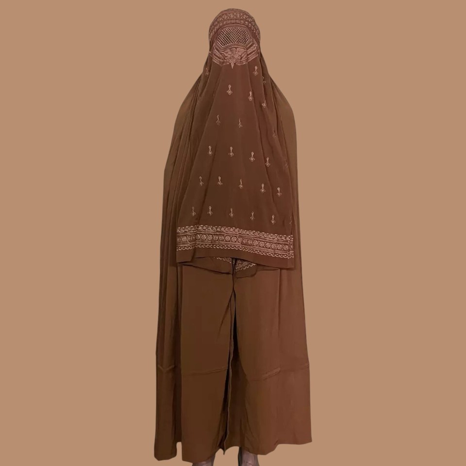 Afghan Topi Burqa Chadri Jilbab Abaya Islamic Veil Kaftan customized ...