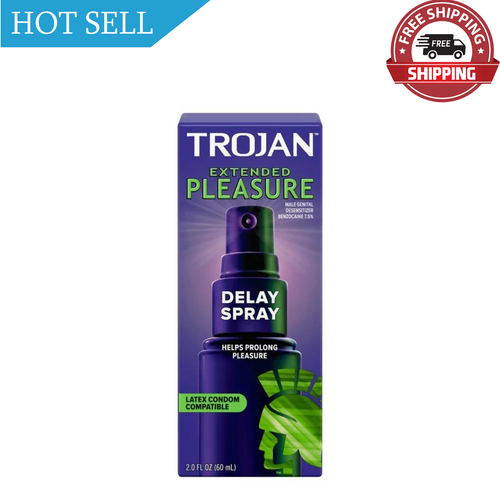 Delay Spray for Men by Trojan Extended Pleasure helps w/ Premature ...