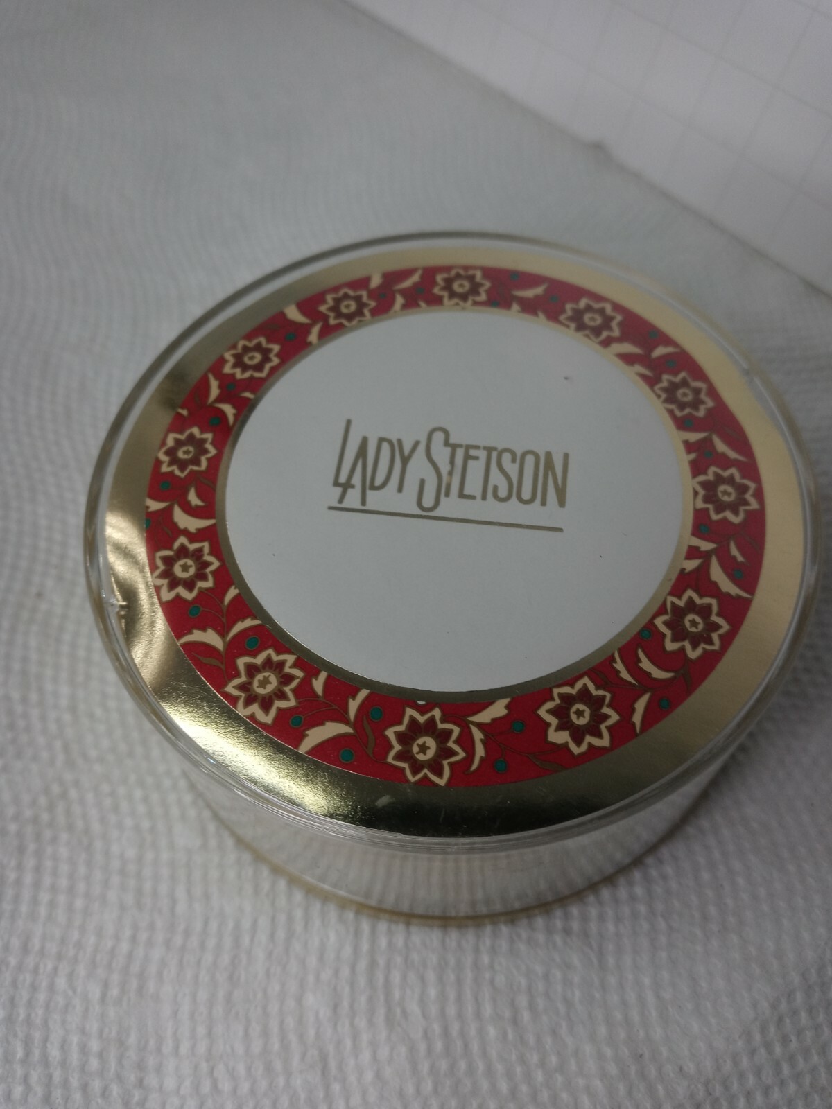 Vintage Coty Lady Stetson Dusting Powder Plastic Bakelite 1.75 Oz USA ...
