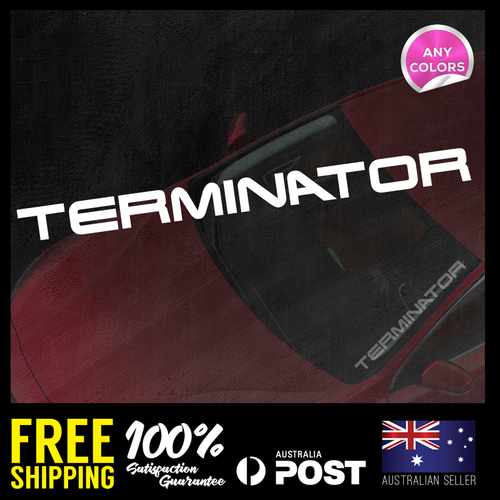 Terminator Dark Fate 590x45mm Stickers Decals For JDM Window Car ...
