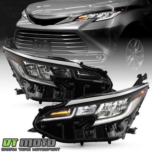 **LED DRL XSE Upgrade Fit LE/XLE For 2021-2024 Toyota Sienna Full LED ...