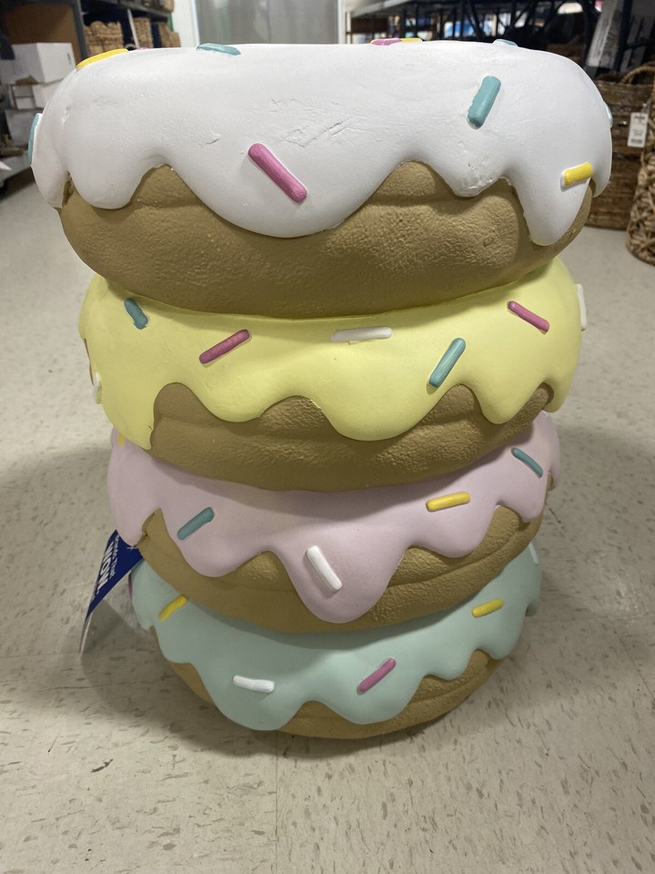 Pastel Donut Stack Stool Giant Oversize Frosted Sprinkle TikTok Viral ...