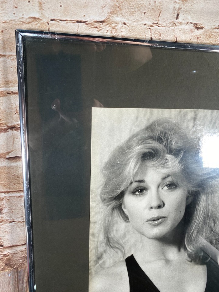 Vtg 70s Framed Original Photo THE PUCKER Blonde Girl Bikini Cute Sexy ...