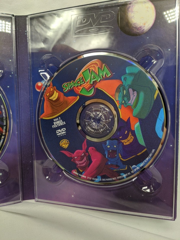 Space Jam Two Disc Special Edition DVD Set 85392753727 | eBay