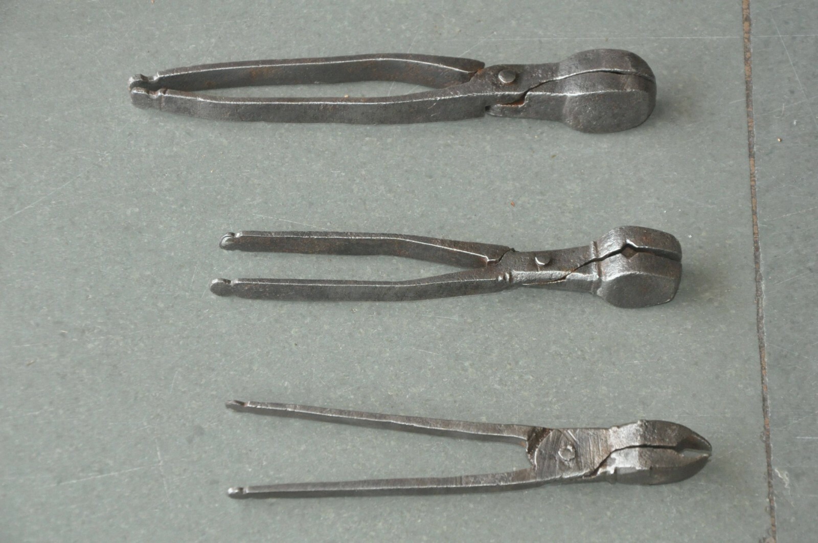 3 Pc Old Iron Handcrafted Fine Quality Bullet Making Tools, Rich Patina ...